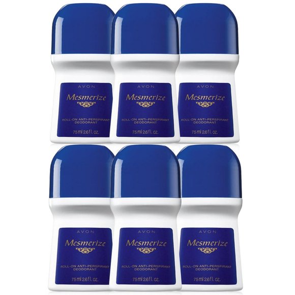 Avon | Grooming | Avon Mesmerize Six Pack Rollon Antiperspirant ...